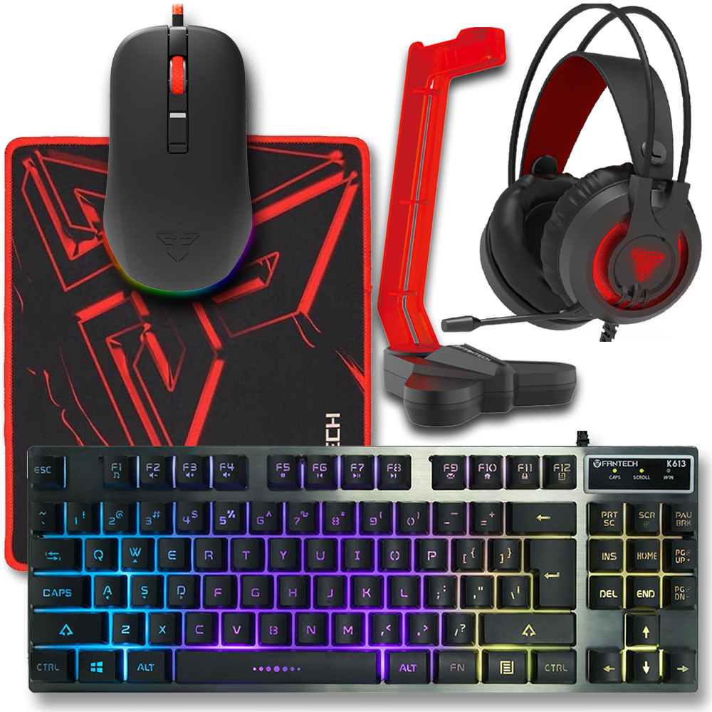Combo Fantech TKL 80% 5 en 1 - Pro Gamer High End PC Hardware